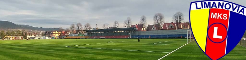 Stadion Miejskiego, home to MKS Limanovia Limanowa - Football Ground Map