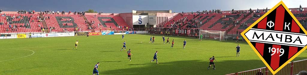 Stadion FK Macva, home to FK Macva Sabac - Football Ground Map