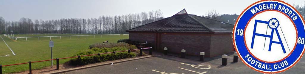 Bluebell Playing Fields, home to Madeley Sports - Football Ground Map