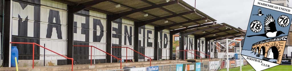 York Road, home to Maidenhead United, Hayes & Yeading United ...