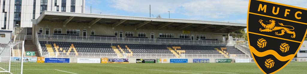 Gallagher Stadium, home to Maidstone United, Crowborough Athletic ...