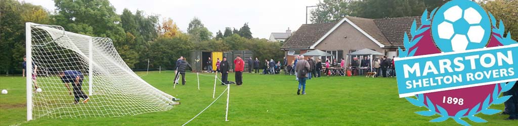 Marston Playing Field, home to Marston Shelton Rovers, Marston Shelton ...