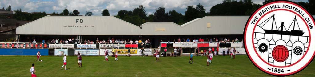 Lochburn Park, home to Maryhill, Clydebank - Football Ground Map