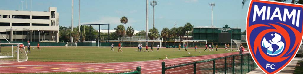 Cobb Stadium, former home to Miami FC, Miami FC II - Football Ground Map