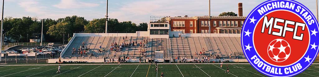 Wisner Stadium, home to Detroit Wheels, Michigan Stars FC, Corktown WFC ...