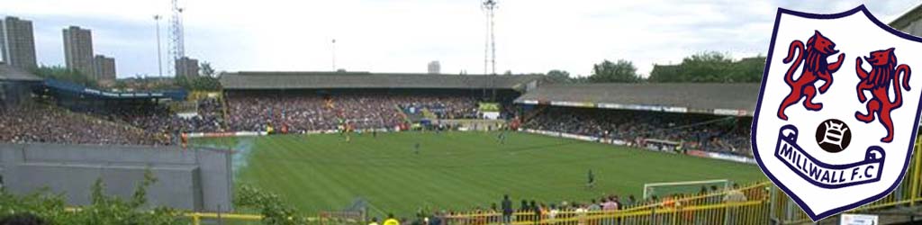 The Old Den, former home to Millwall - Football Ground Map