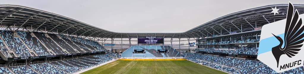 Allianz Field, home to Minnesota United, USA, Minnesota United 2 ...