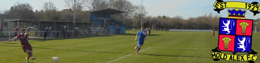 Alyn Park, home to Mold Alexandra - Football Ground Map
