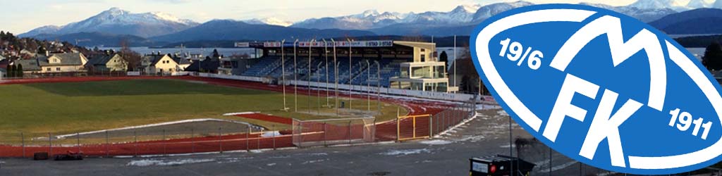 Molde Idrettspark, former home to Molde FK - Football Ground Map