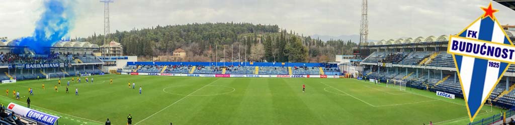 Stadion Pod Goricom (Podgorica City Stadium), home to Montenegro, FK ...