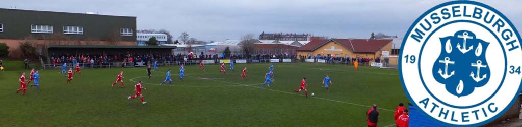 Olivebank Stadium, home to Musselburgh Athletic - Football Ground Map