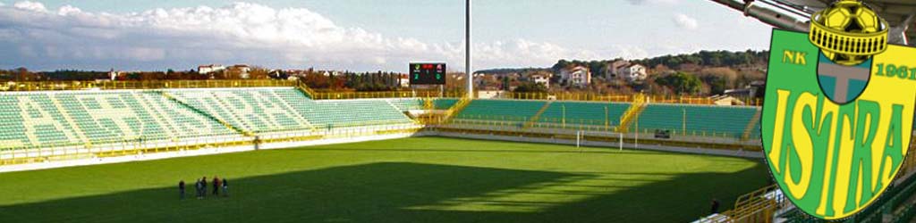 Stadion Aldo Drossina, home to NK Istra 1961 - Football Ground Map