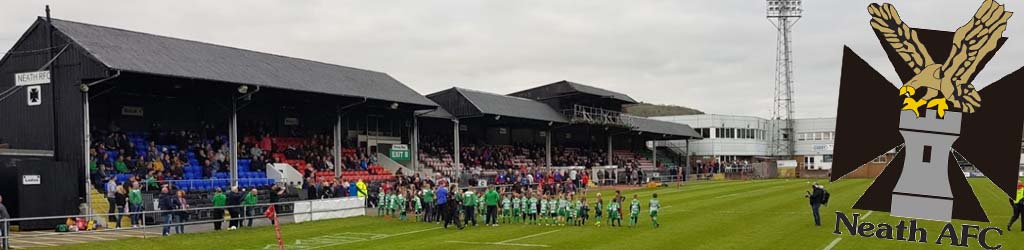Gnoll Stadium, home to Neath - Football Ground Map