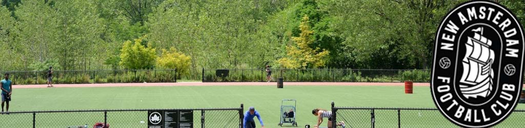 Soundview Park, former home to New Amsterdam II - Football Ground Map