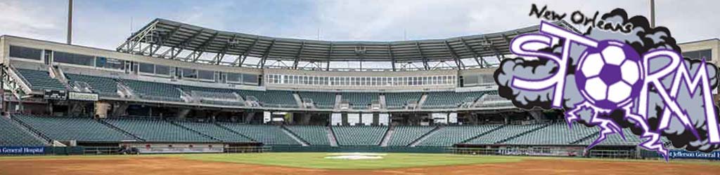 Zephyr Field (Shrine on Airline), home to New Orleans Storm - Football ...