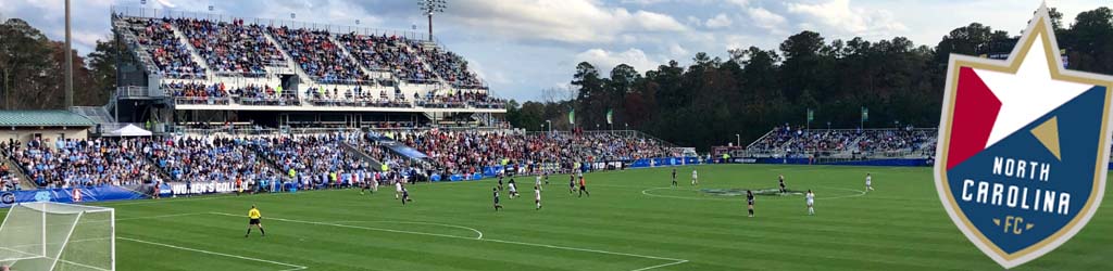 WakeMed Soccer Park, home to North Carolina FC, North Carolina FC U23s ...