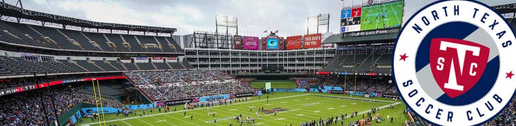Choctaw Stadium, home to North Texas - Football Ground Map