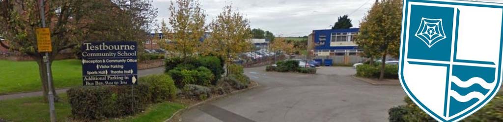 Testbourne Community School, home to North Waltham - Football Ground Map