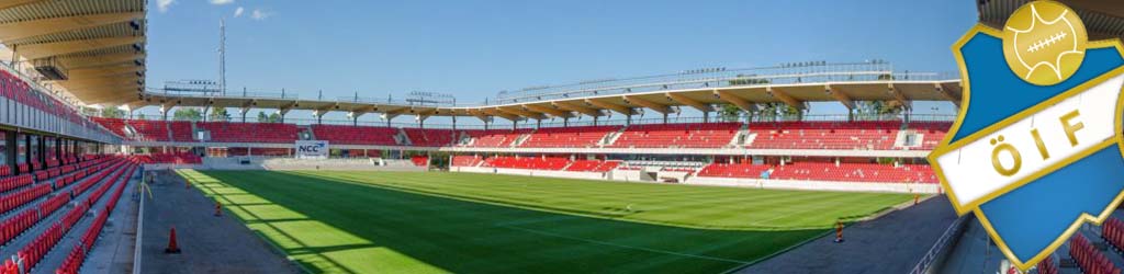 VismaArena, home to Osters IF, Vaxjo DFF - Football Ground Map