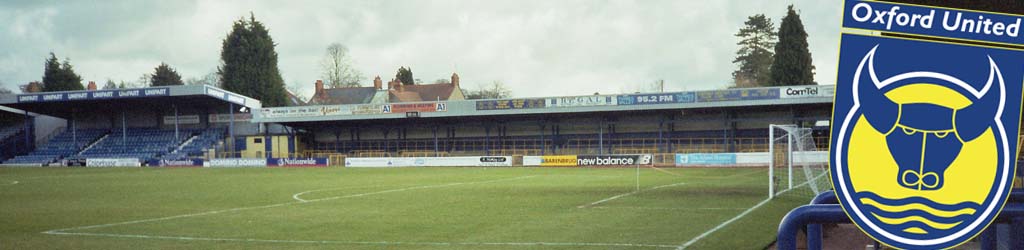 The Manor Ground, former home to Oxford United - Football Ground Map