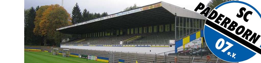 Hermann-Lons-Stadion, former home to SC Paderborn 07 - Football Ground Map