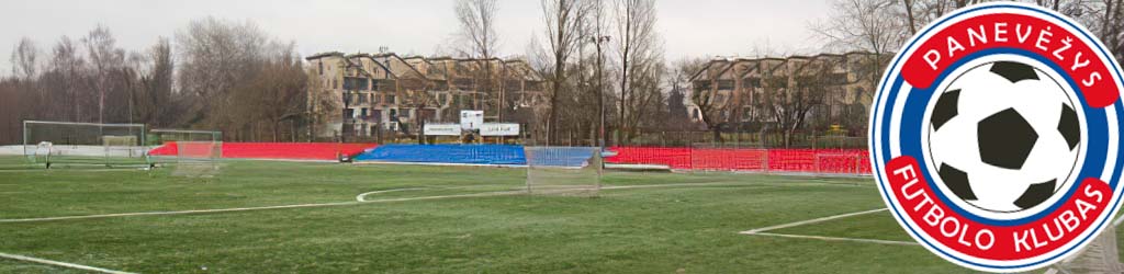 Panevezio futbolo akademijos stadionas, home to FK Panevezys II ...