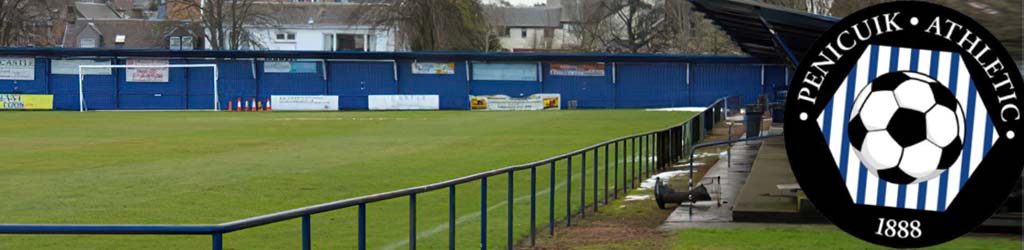 Penicuik Park, home to Penicuik Athletic - Football Ground Map