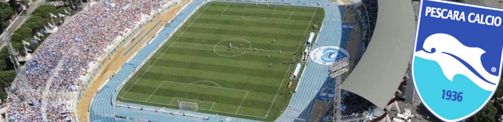 Stadio Adriatico, home to Delfino Pescara 1936 - Football Ground Map