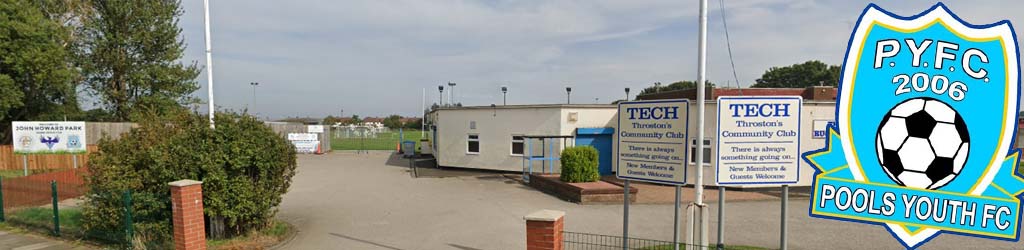 John Howard Park, home to Pools Youth FC - Football Ground Map