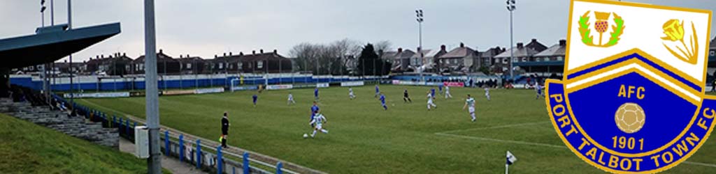 The Remax Stadium, home to Port Talbot Town, Port Talbot Town Ladies ...