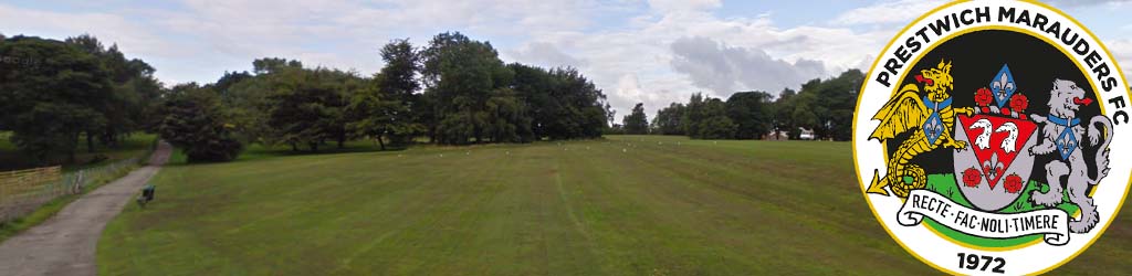Heaton Park, home to Prestwich Marauders - Football Ground Map