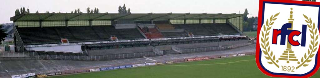 Stade Velodrome de Rocourt , former home to RFC Liege - Football Ground Map