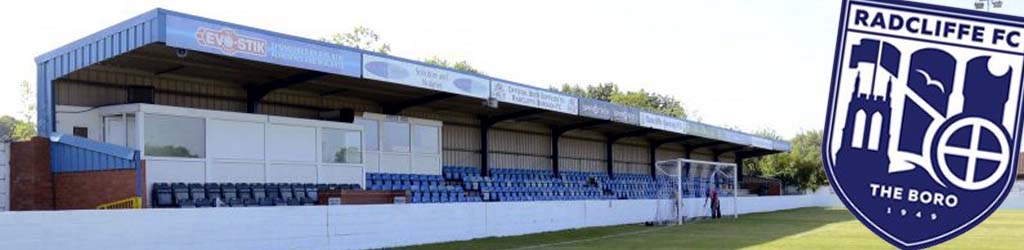 Neuven Stadium, home to Radcliffe FC, FC United of Manchester, Bury AFC ...