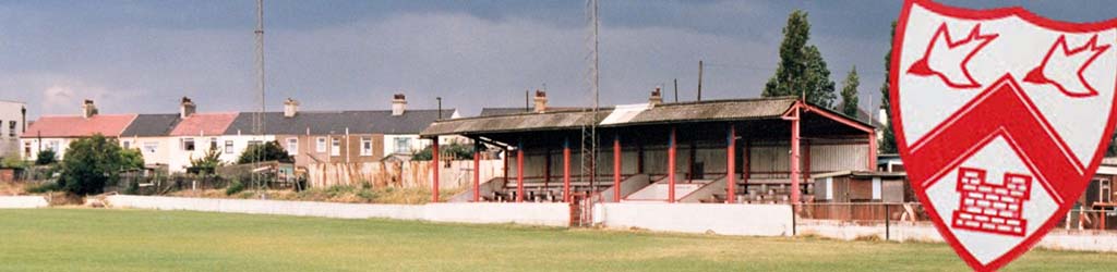 Deri Park, home to Rainham Town - Football Ground Map