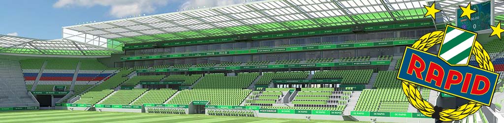 Allianz Stadion, home to Rapid Vienna - Football Ground Map