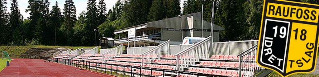 Raufoss Stadion, former home to Raufoss IL - Football Ground Map