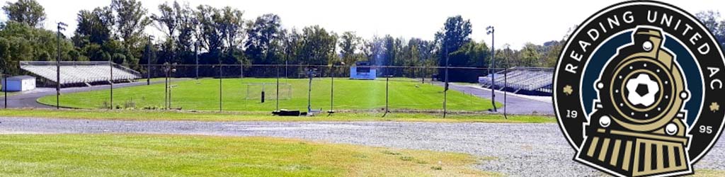 St Lawrence Stadium, former home to Reading United AC - Football Ground Map