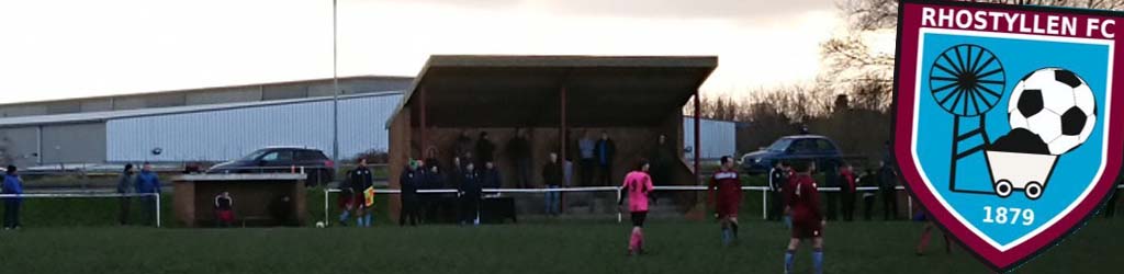 Vicarage Hill, home to Rhostyllen, Acton FC - Football Ground Map