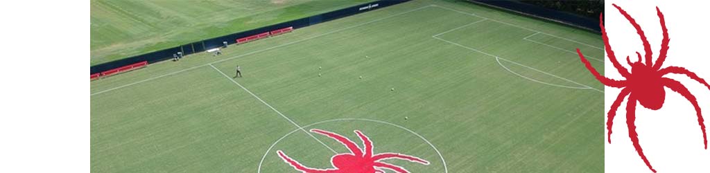 Presidents Field, home to Richmond Spiders - Football Ground Map