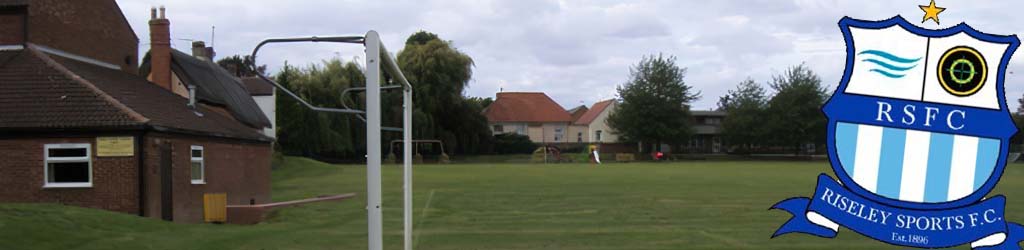 Risely Playing Field, home to Riseley Sports - Football Ground Map
