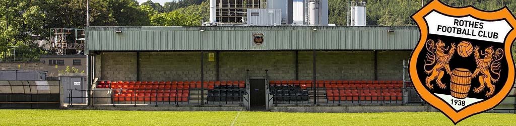 Mackessack Park, home to Rothes - Football Ground Map