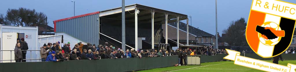 Hayden Road, home to Rushden & Higham United, AFC Rushden & Diamonds ...