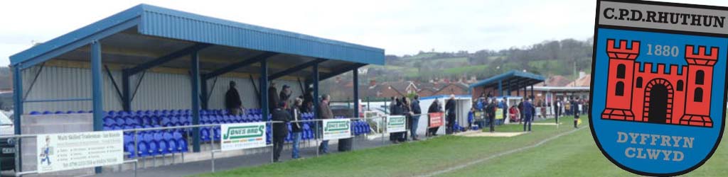 Memorial Playing Fields, home to Ruthin Town - Football Ground Map