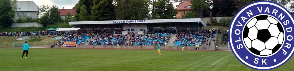 Stadion v Kotline, home to FK Varnsdorf - Football Ground Map
