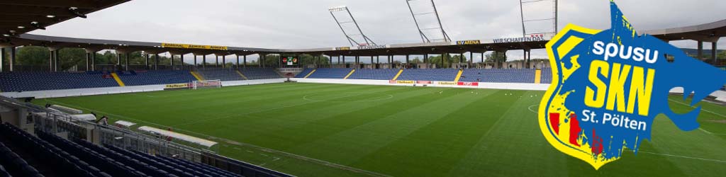 NV Arena, home to SKN St Polten - Football Ground Map