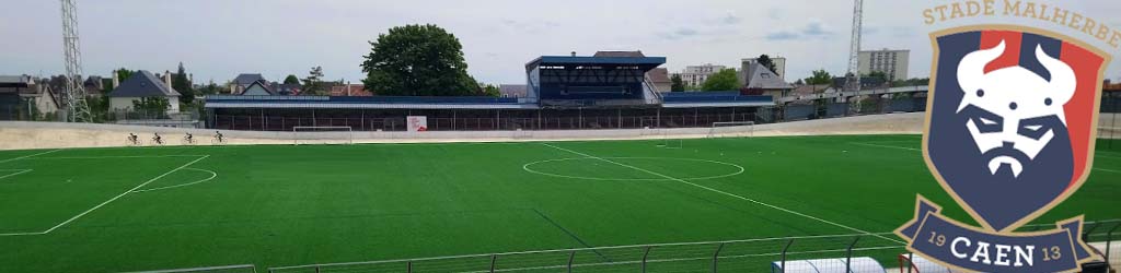 Stade de Venoix, home to SM Caen II, SM Caen - Football Ground Map