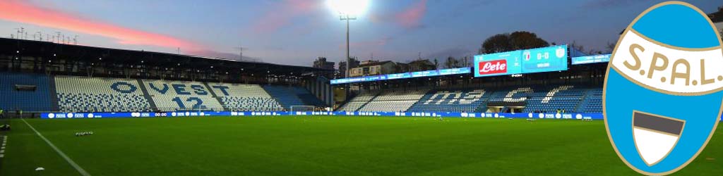 Stadio Paolo Mazza, home to SPAL - Football Ground Map