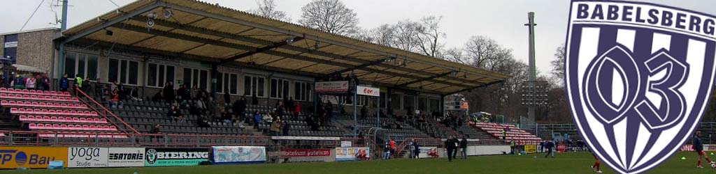 Karl-Liebknecht-Stadion, home to SV Babelsberg 03, Turbine Potsdam ...