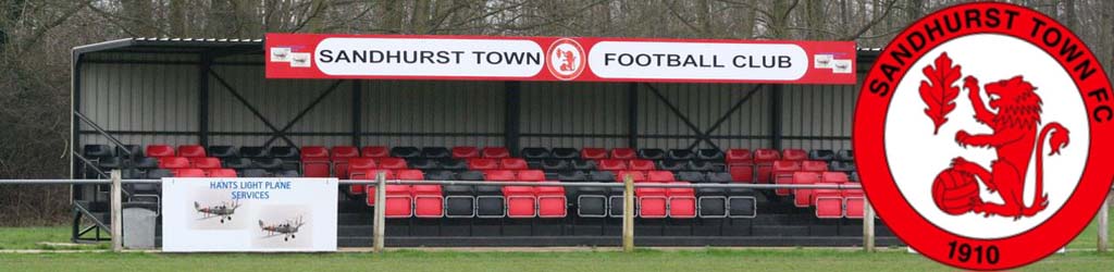 Bottom Meadow, home to Sandhurst Town, Yateley United, Bracknell Town ...