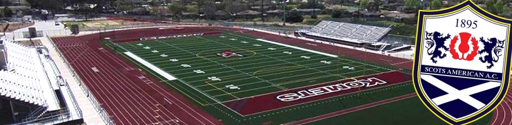 Kearny HS Stadium, home to Scots-American AC, Paisley Athletic WFC, KTU ...